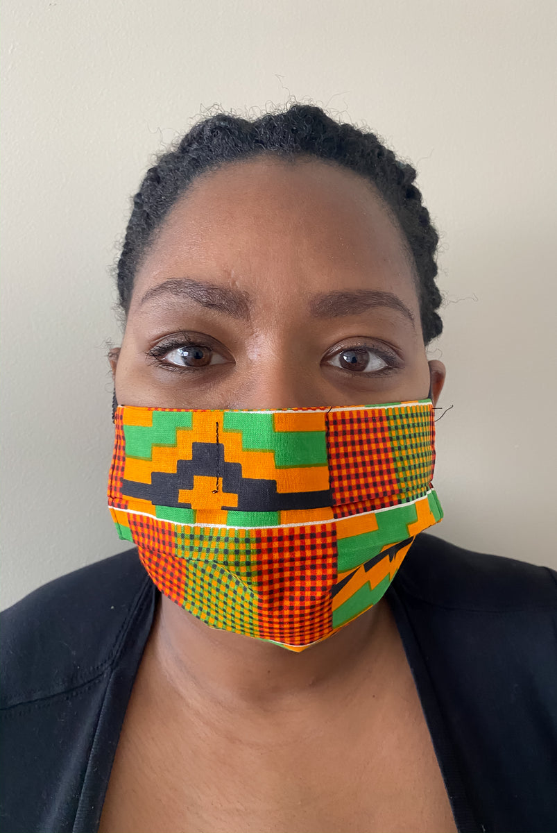 African Print Face Mask - Classic Print | kayraimports.com – Kayra Imports